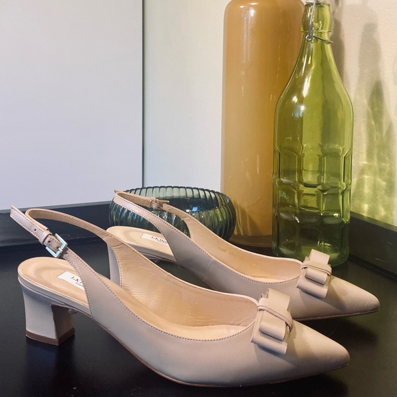 LK Bennett | Shoes | Lk Bennett London Pippa Court Pale Pink Slingback ...